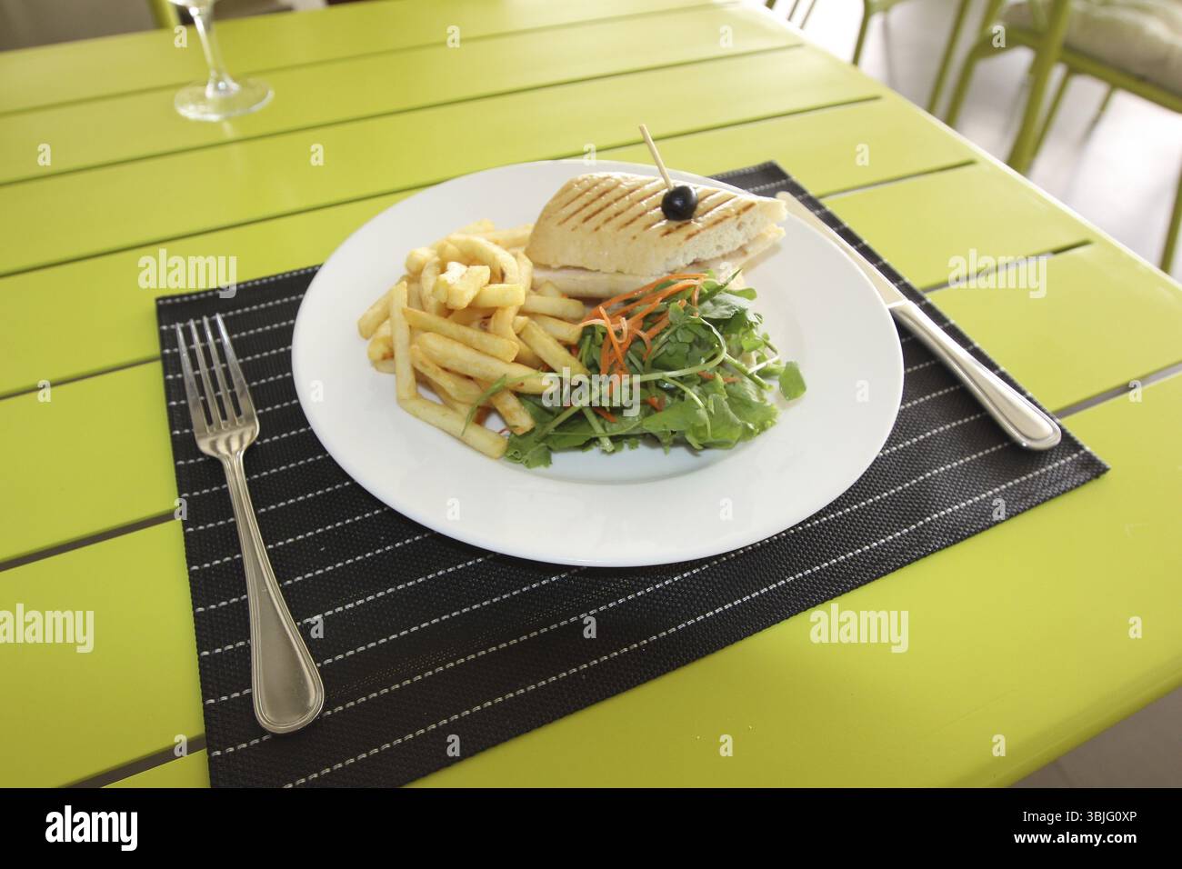 Restaurant menu. Dishes which give at restaurants. Salads, second ...