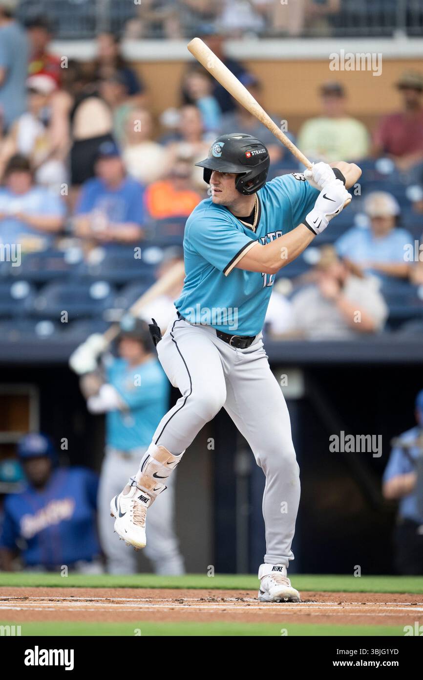 Colson Montgomery (12) of the Charlotte Knights at bat during an ...
