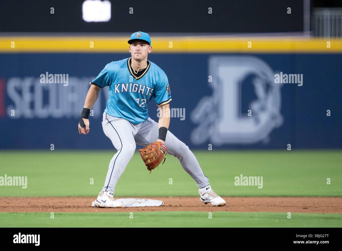 Shortstop Colson Montgomery (12) of the Charlotte Knights on defense ...