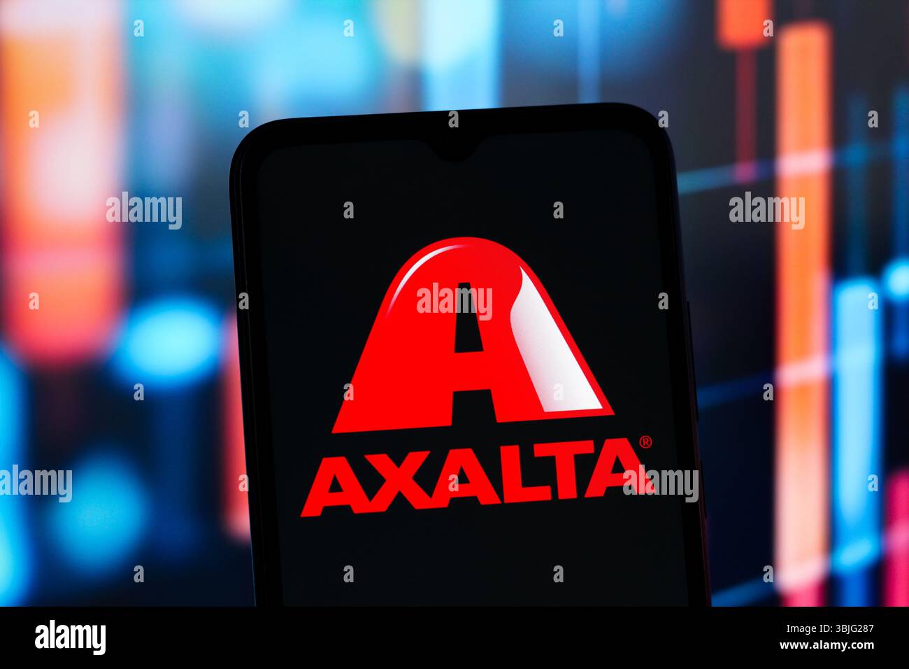 June 15, 2025: In this photo illustration, the Axalta Coating Systems ...