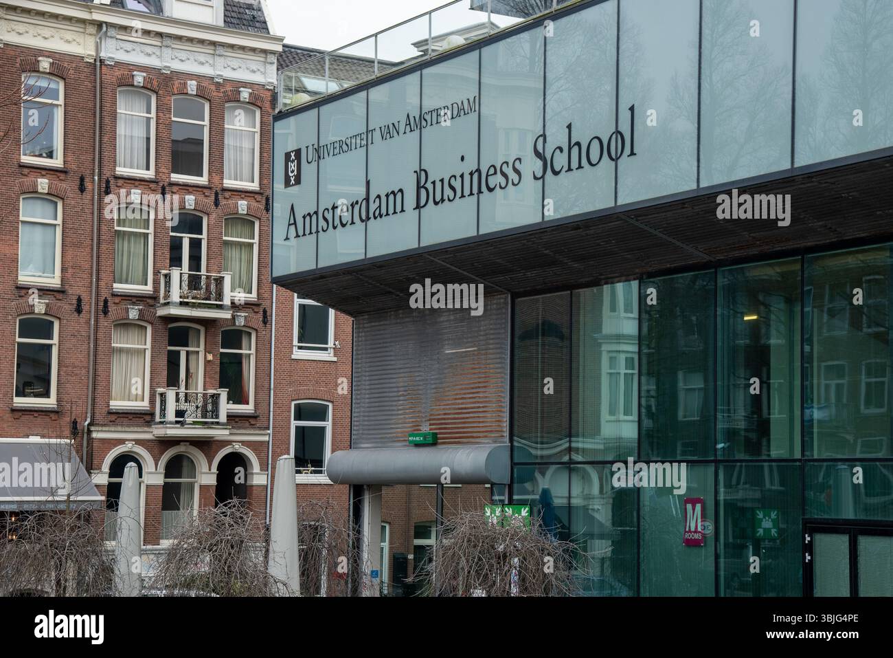 Amsterdam, Netherlands, February 15 2025: Modern building of amsterdam ...