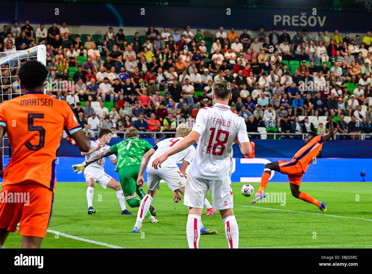 Presov, Slovakia. 15th June, 2025. PRESOV - Chance for Noah Ohio of ...