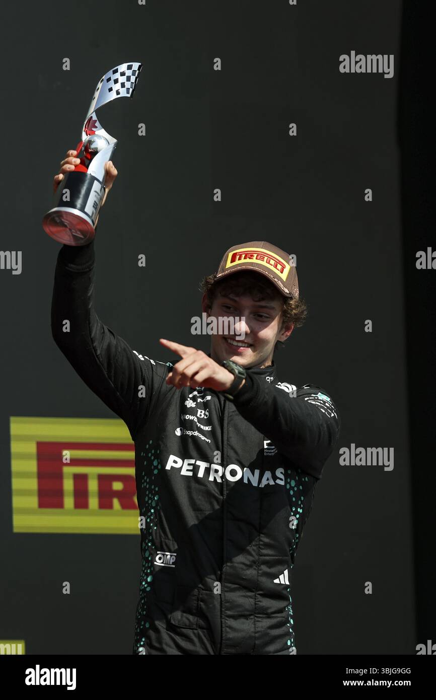 KIMI ANTONELLI Andrea (ita), Mercedes AMG F1 Team W16, portrait podium during the Formula 1 ...