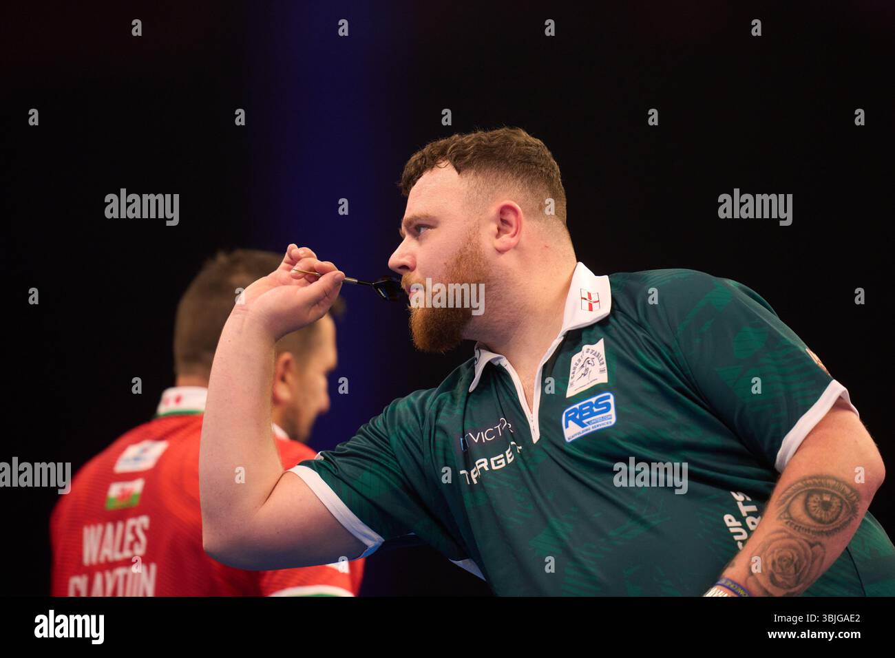 15 June 2025, Hesse, Frankfurt/Main: Darts: World Team Championship ...
