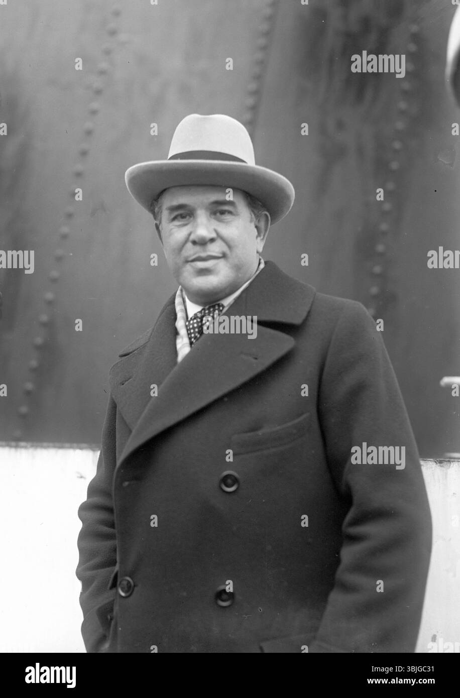 Titta Ruffo (1877-1953), Italian baritone opera singer Stock Photo - Alamy