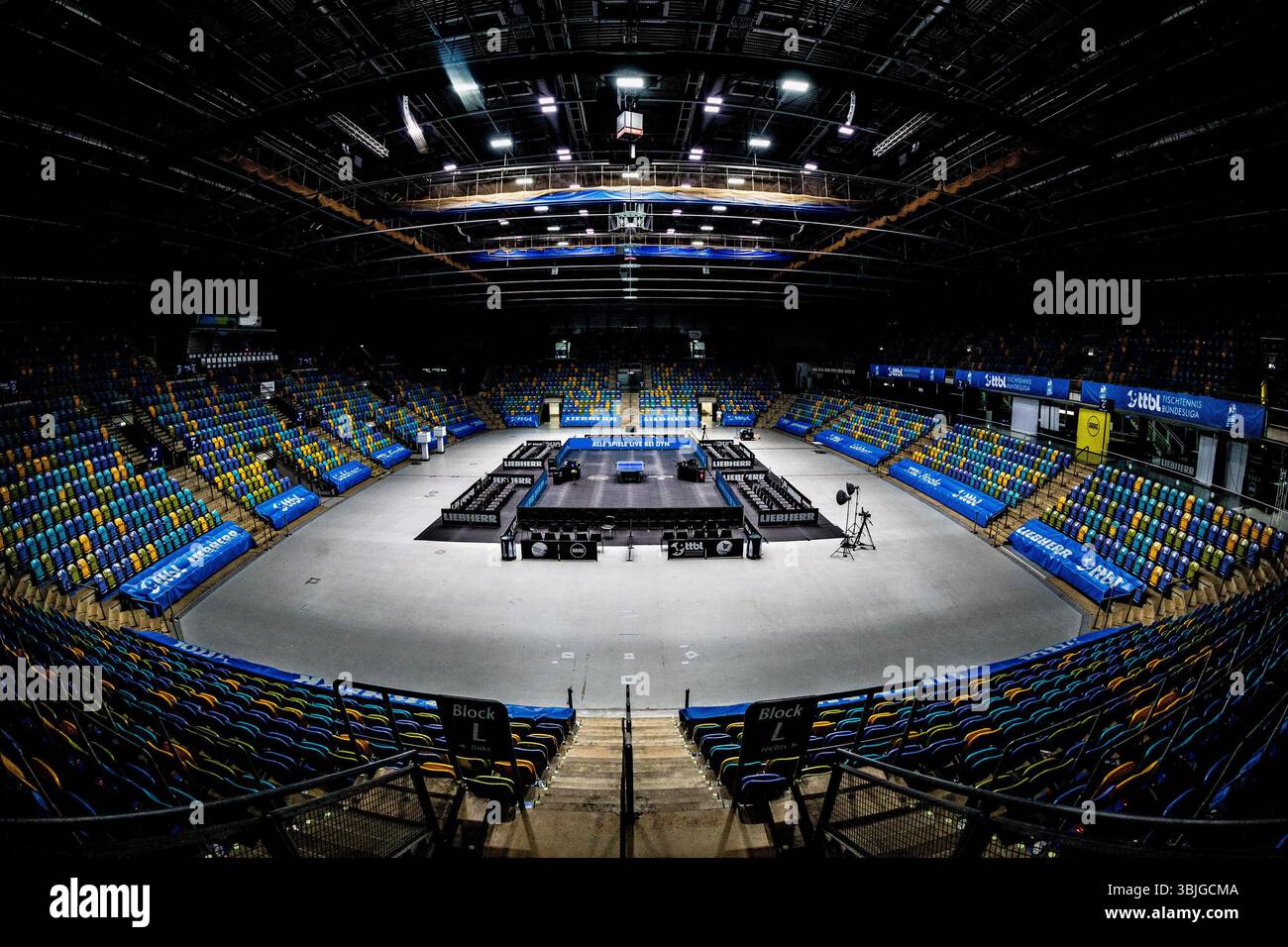 Frankfurt, Deutschland. 15th June, 2025. Hallenansicht Tischtennis TTBL Finale 2025, 15.06.2025 ...