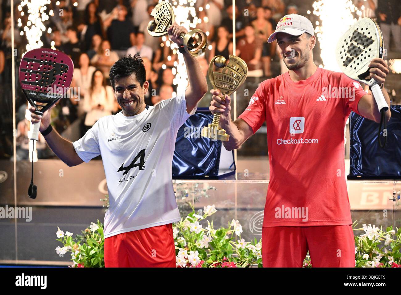 Rome, Italy. 15th June, 2025. Federico CHINGOTTO (ARG) and Alejandro ...