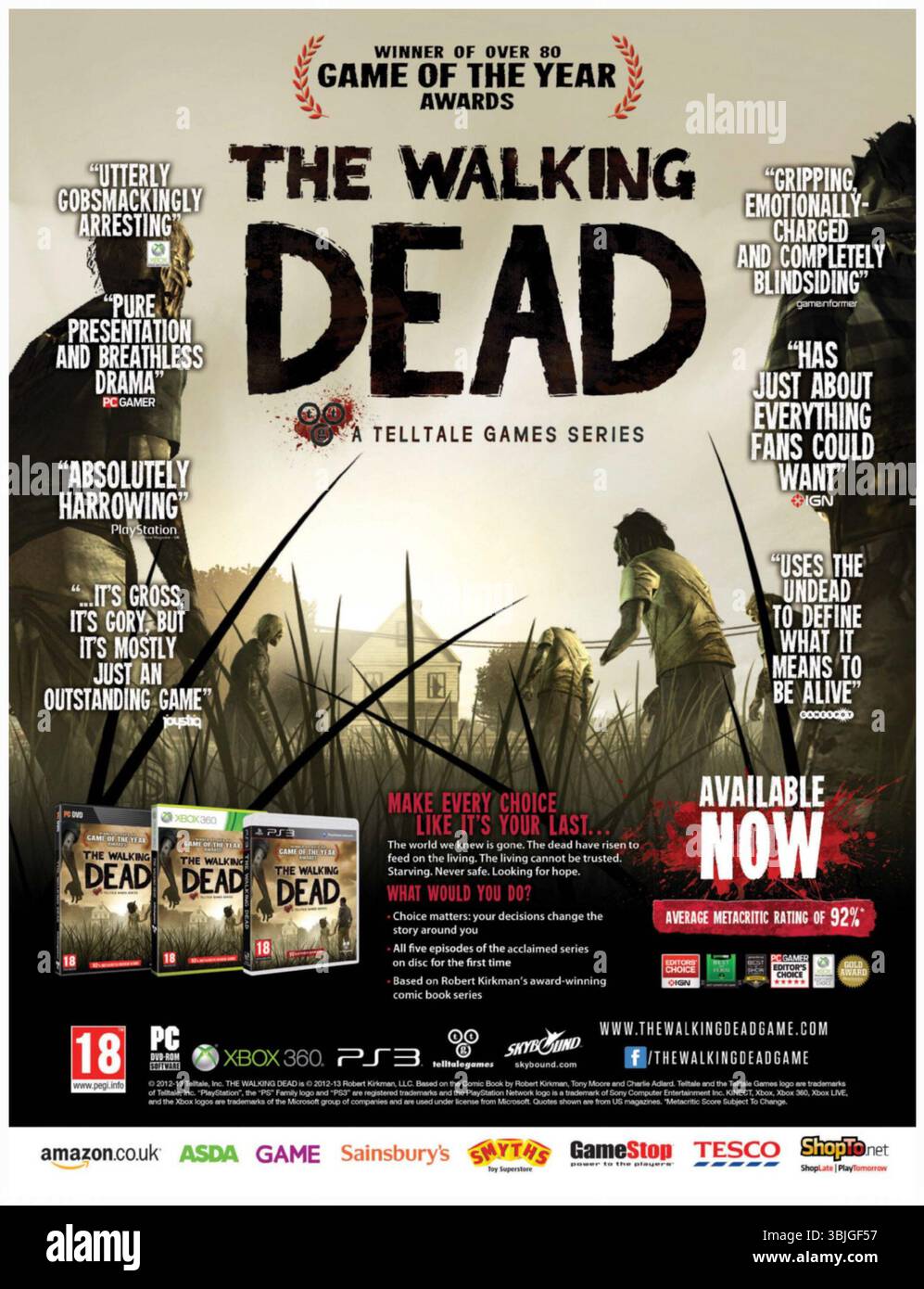 Walking dead poster Cut Out Stock Images & Pictures - Alamy