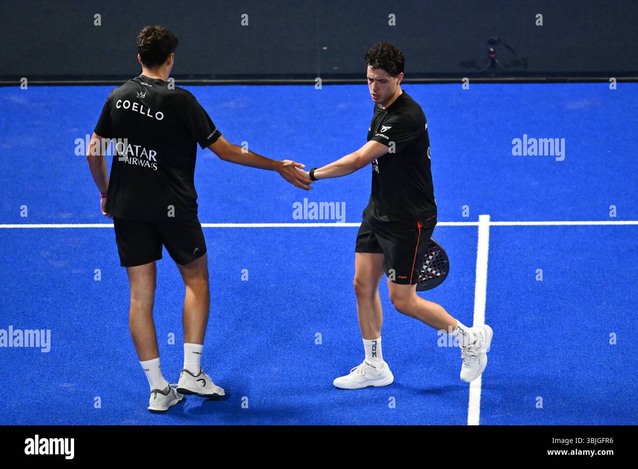 Rome, Italy. 15th June, 2025. Arturo COELLO (ESP) and Agustin TAPIA ...
