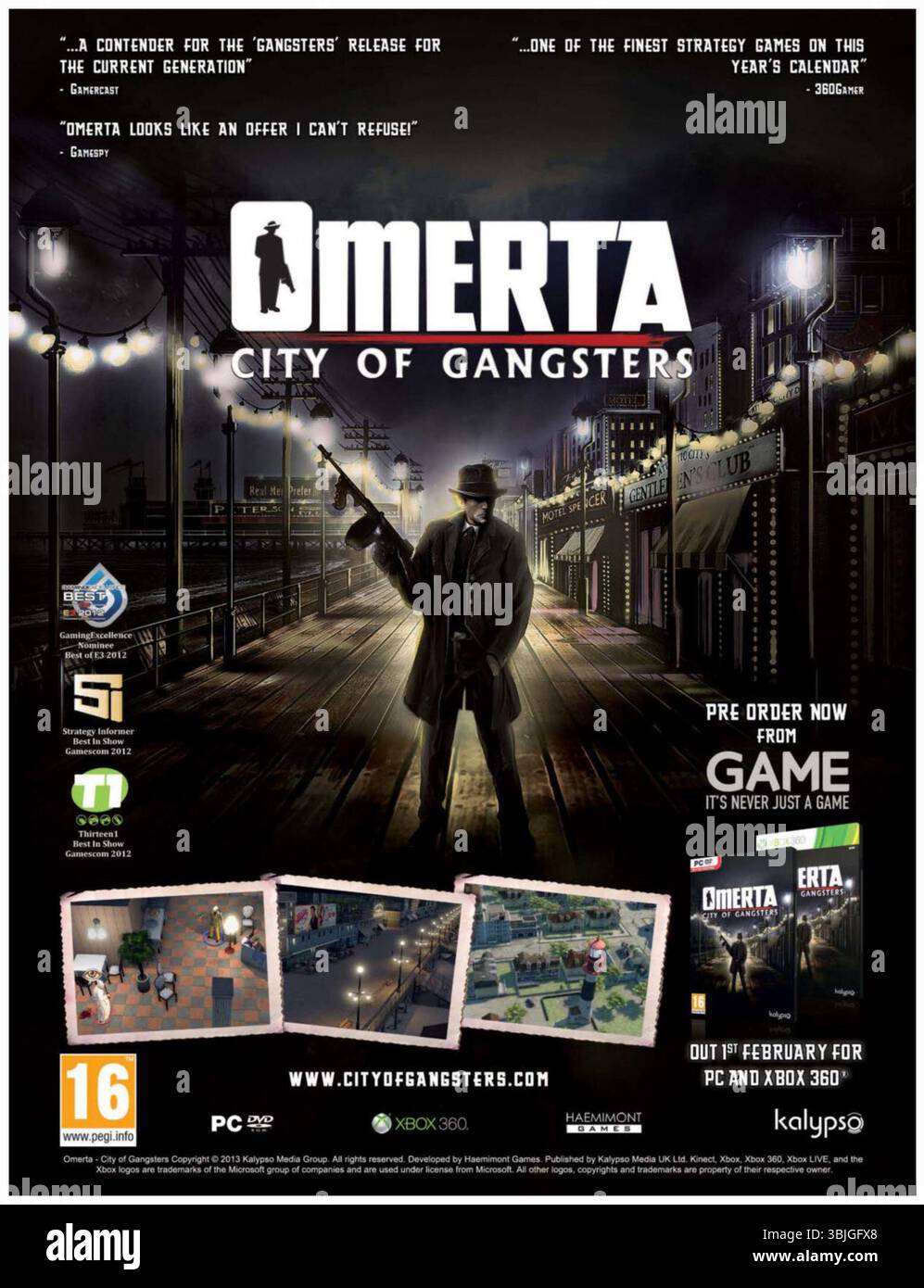 2012 Omerta: City of Gangsters video game developed by Haemimont Games ...
