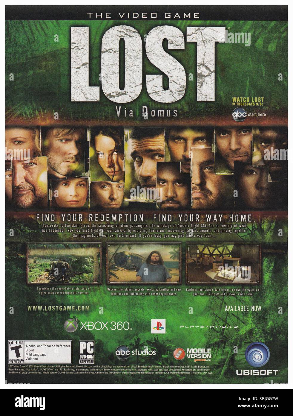 2008 Lost: Via Domus video game based on the ABC television series Lost ...