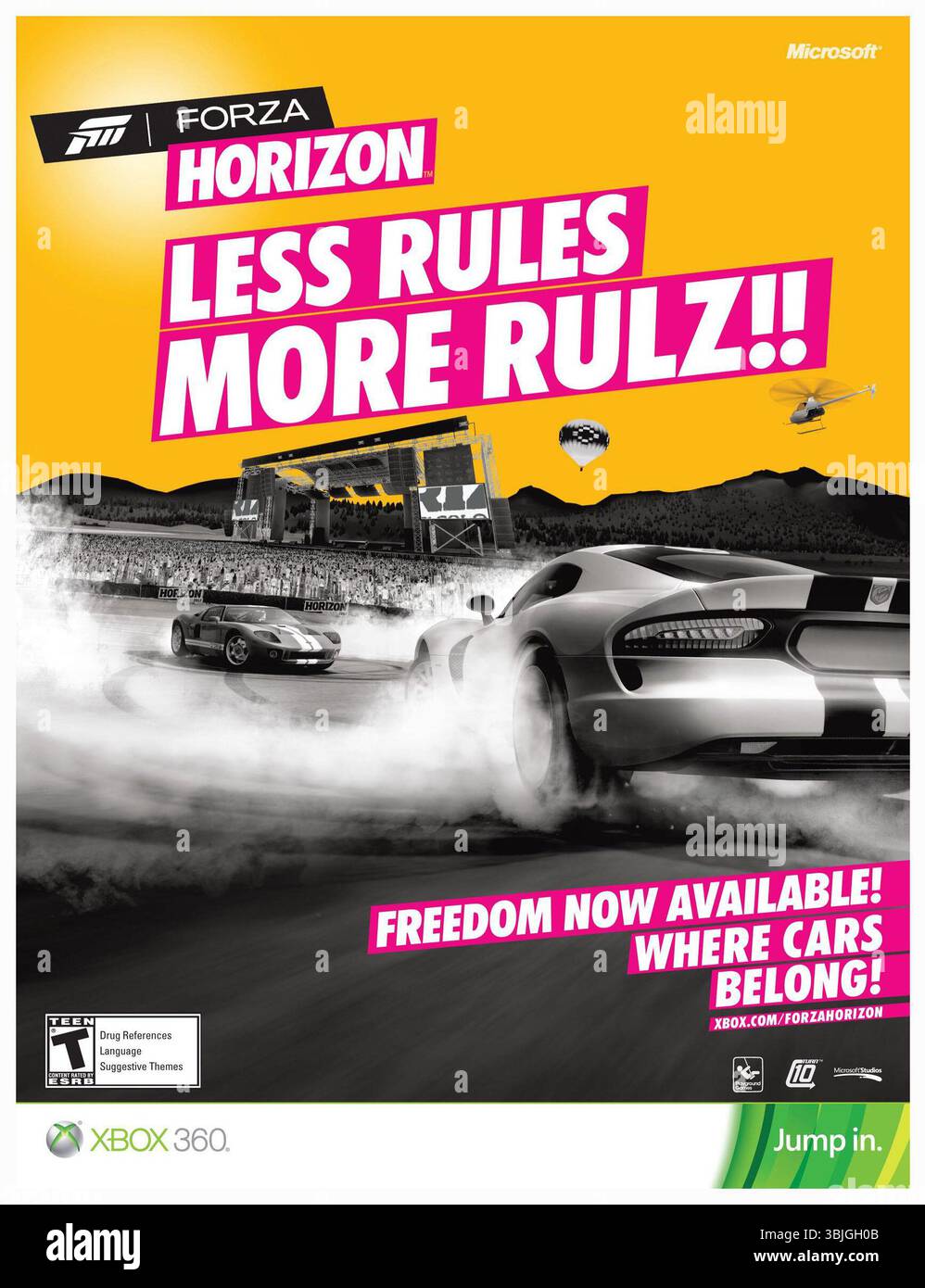 2014 Forza Horizon racing video game developed by Playground Games for ...