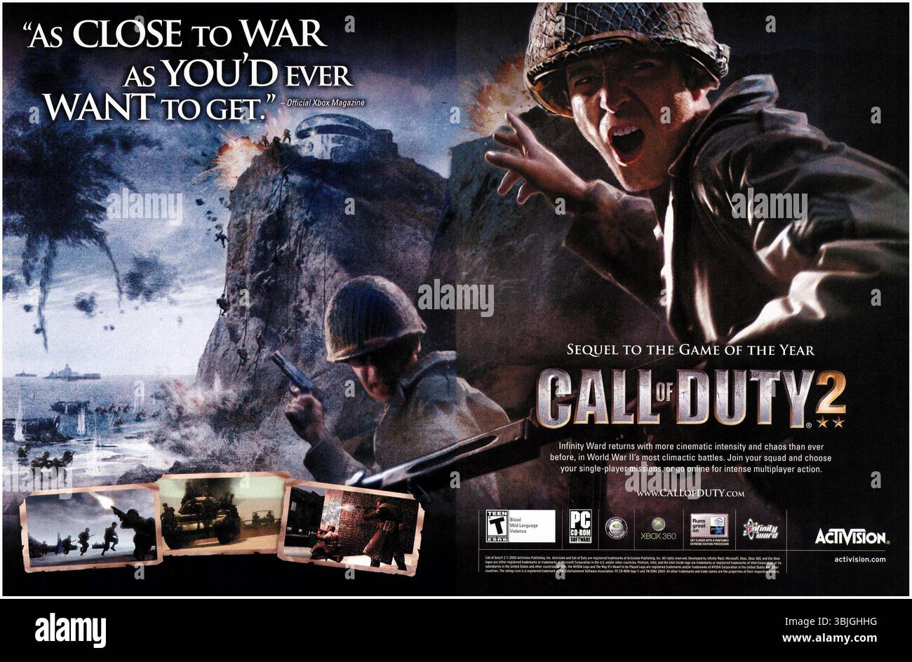 2006 Call of Duty 2 video game by Infinity Ward and published by ...