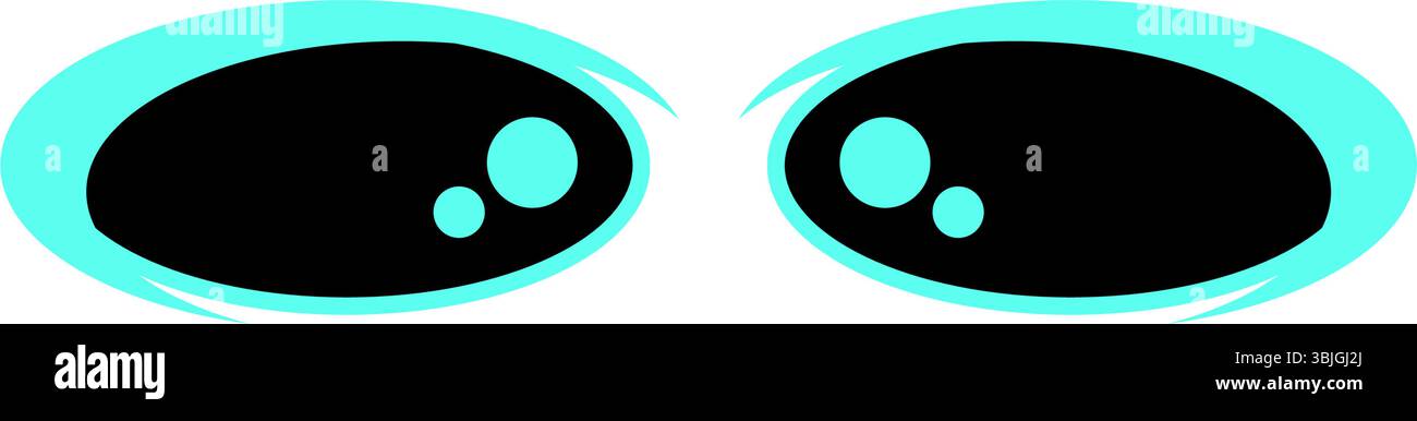 Y2K Abstract Eye Shape Stock Vector Image & Art - Alamy