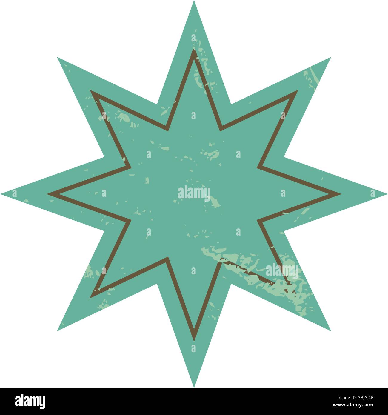 Bold Abstract Star Icon Stock Vector Image & Art - Alamy