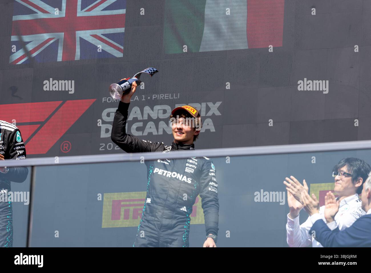 Montreal, Canada. 15 Jun, 2025. Andrea Kimi Antonelli, during Gp du ...