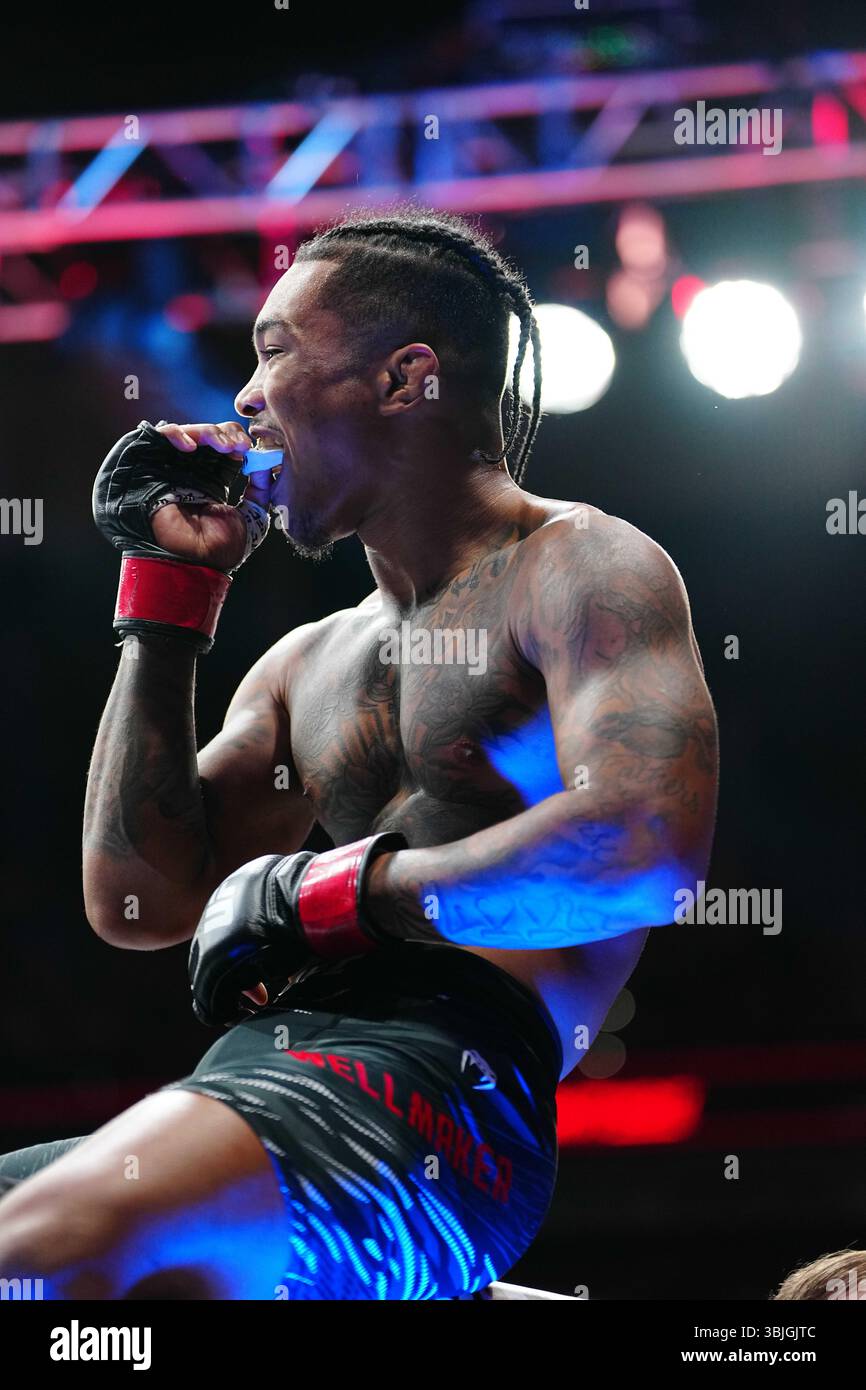 Atlanta, Ga, Atlanta, Ga, USA. 14th June, 2025. Malcolm Wellmaker and ...