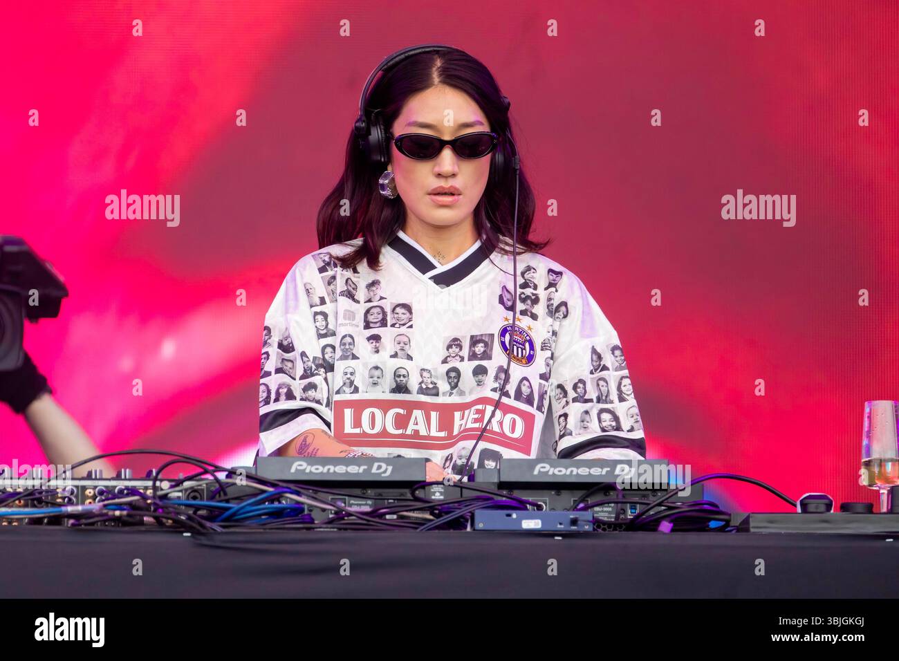 Manchester, England, 15th June, 2025. Peggy Gou playing The Valley ...