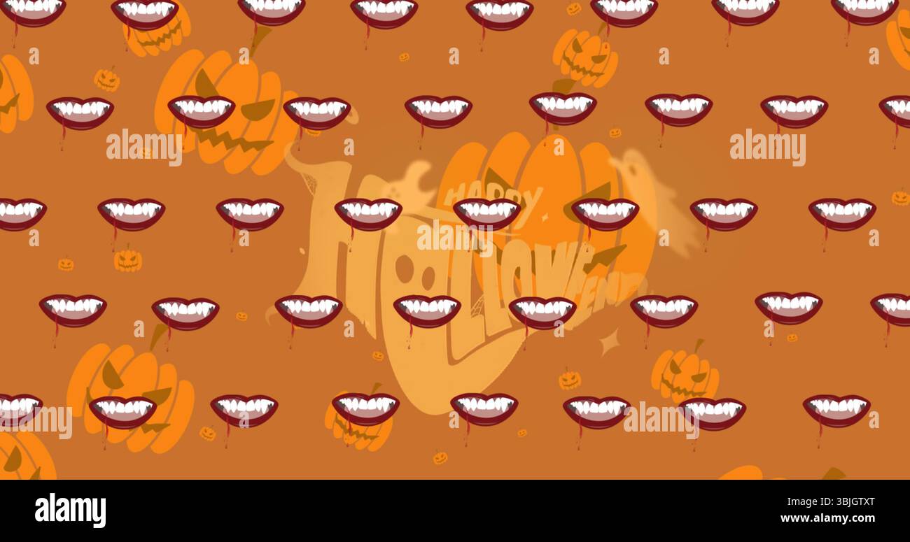 Vampire fangs dripping blood hi-res stock photography and images - Alamy