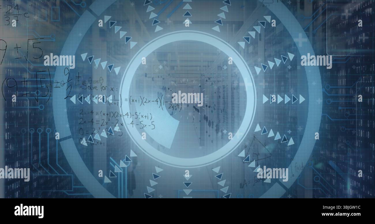 Futuristic hud interface processing hi-res stock photography and images - Alamy