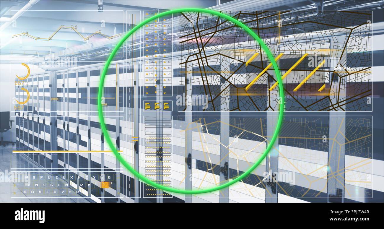 Showing server racks displaying hi-res stock photography and images - Alamy