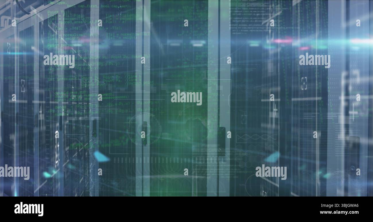 Blinking server rack leds hi-res stock photography and images - Alamy