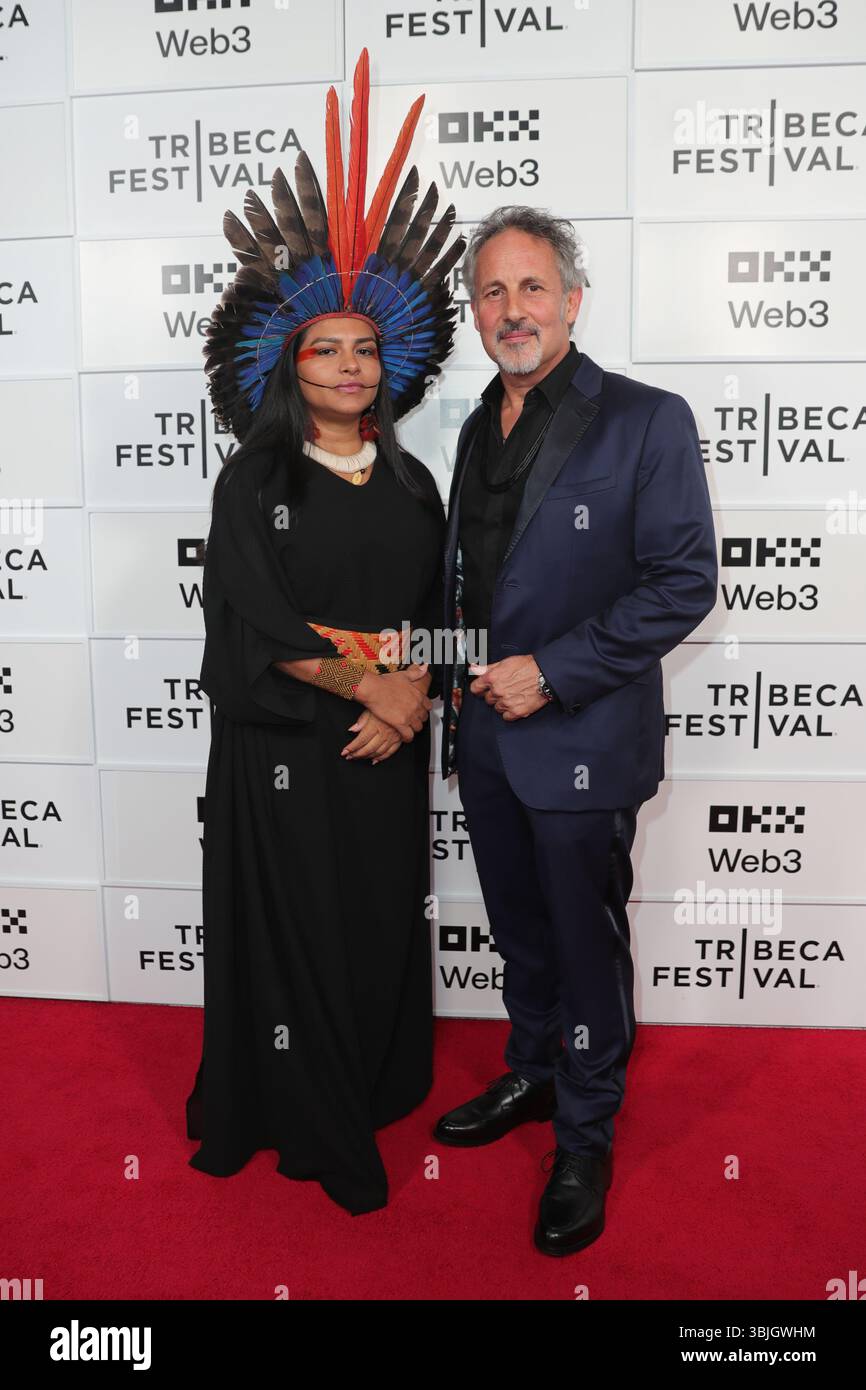 NEW YORK, NEW YORK - JUNE 14: Juma Xipata and Director Richard Ladkani ...