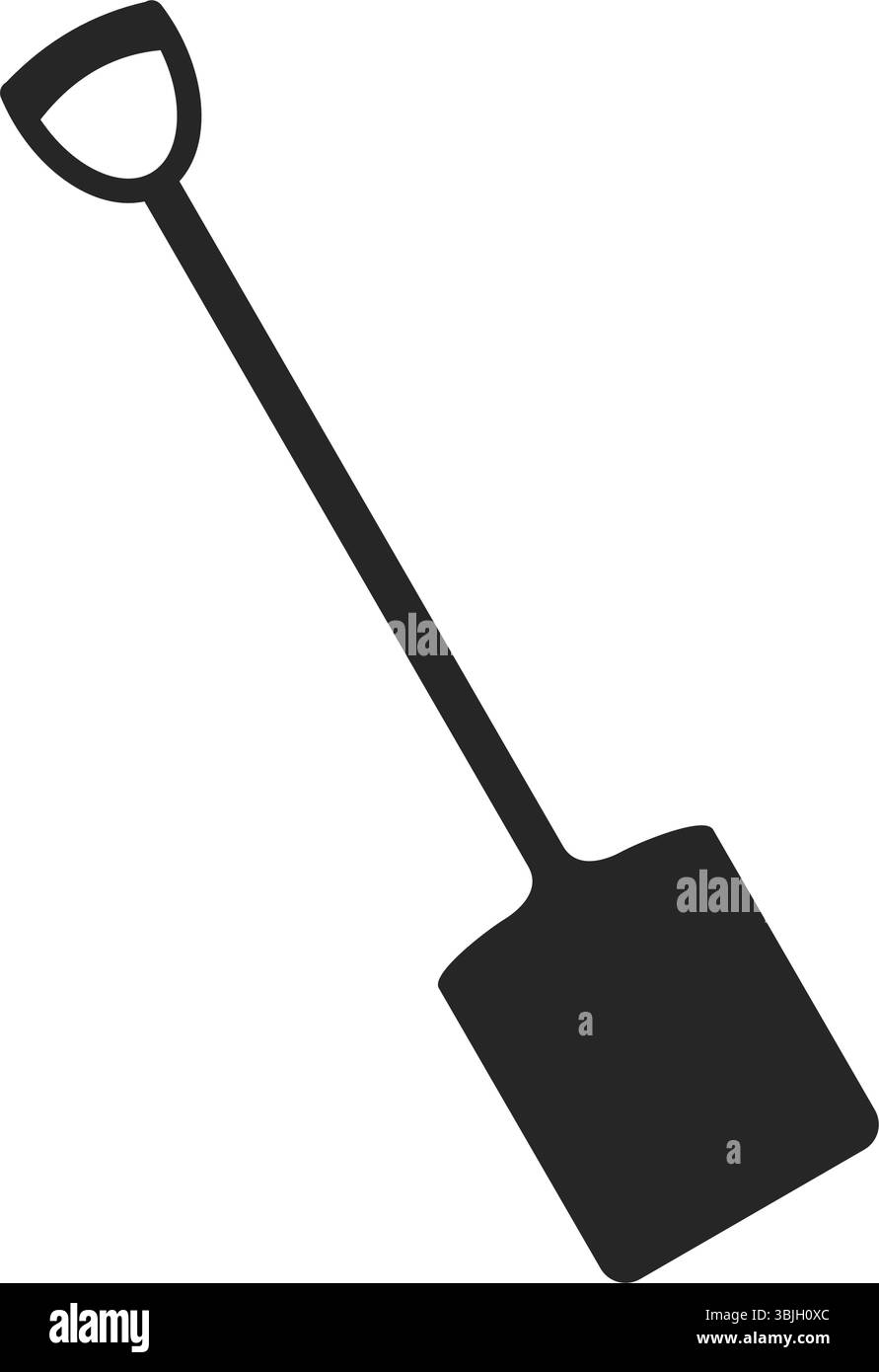 Spade vectors Black and White Stock Photos & Images - Alamy