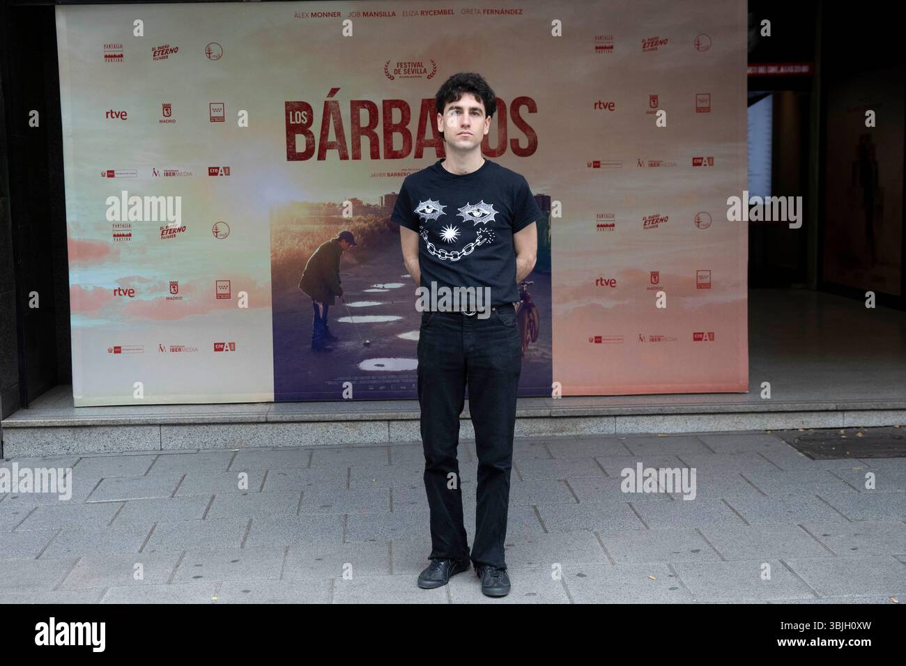 Madrid, Spain. 11th June, 2025. Alex Monner attends the 'Barbaros ...