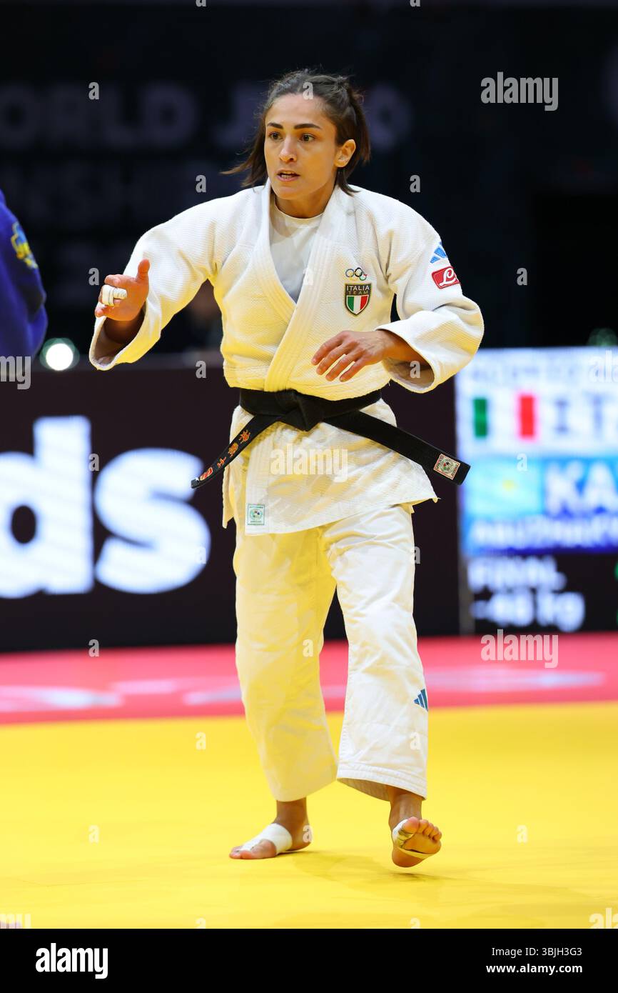 Assunta Scutto (ITA), JUNE 13, 2025 -Judo : World Judo Championships ...