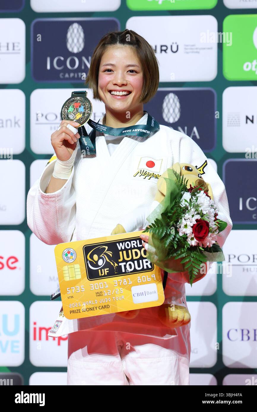 Uta Abe (JPN), JUNE 14, 2025 -Judo : World Judo Championships Budapest ...