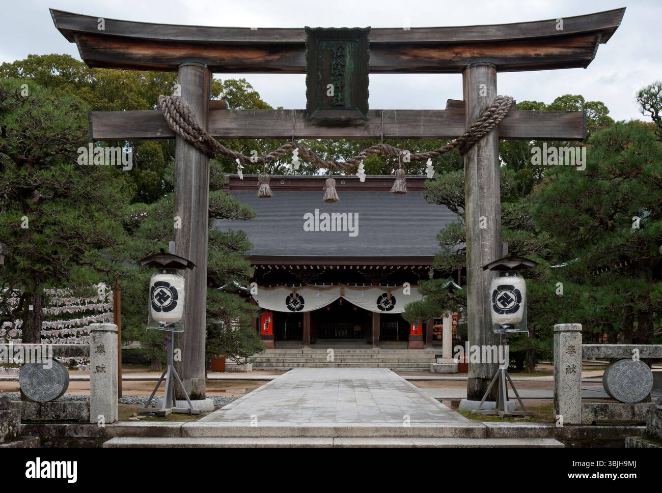 Shoin Shrine (松陰神社, Shoin Jinja) dedicated to Yoshida Shoin who ...