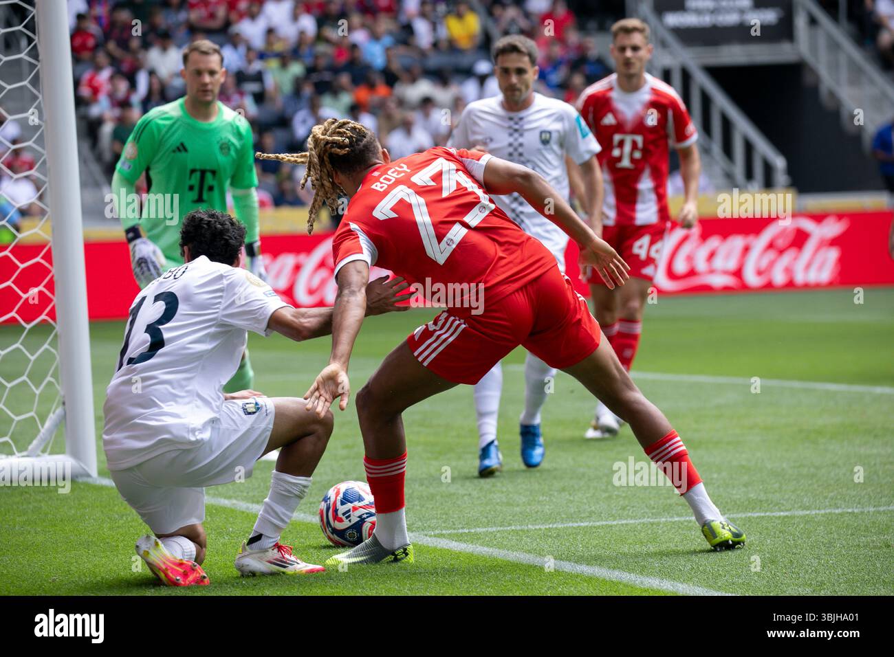 Cincinnati, USA. 15th June, 2025. Auckland City FC defender Nathan Lobo ...