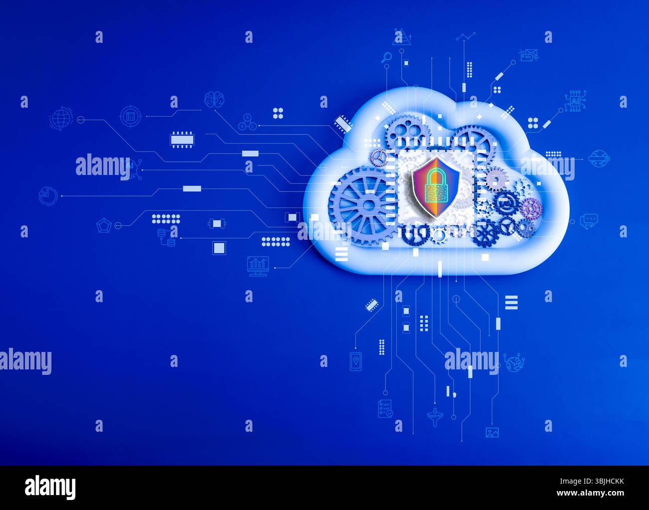 Analytical service blue hi-res stock photography and images - Alamy