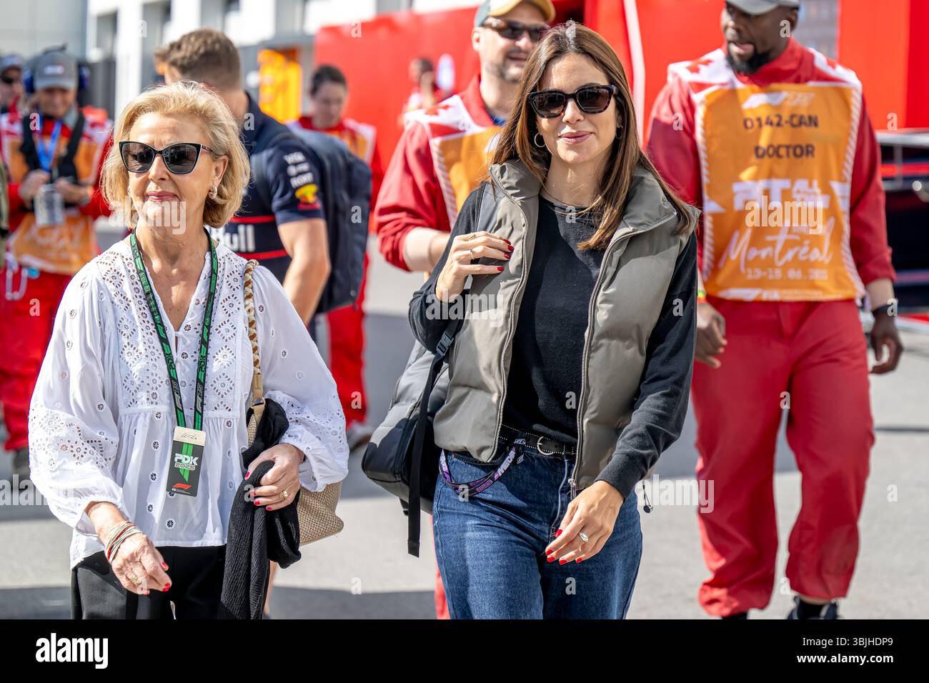 Montreal, Canada, 15 Jun 2025, Melissa Jimenez, Fernando Alonso's ...