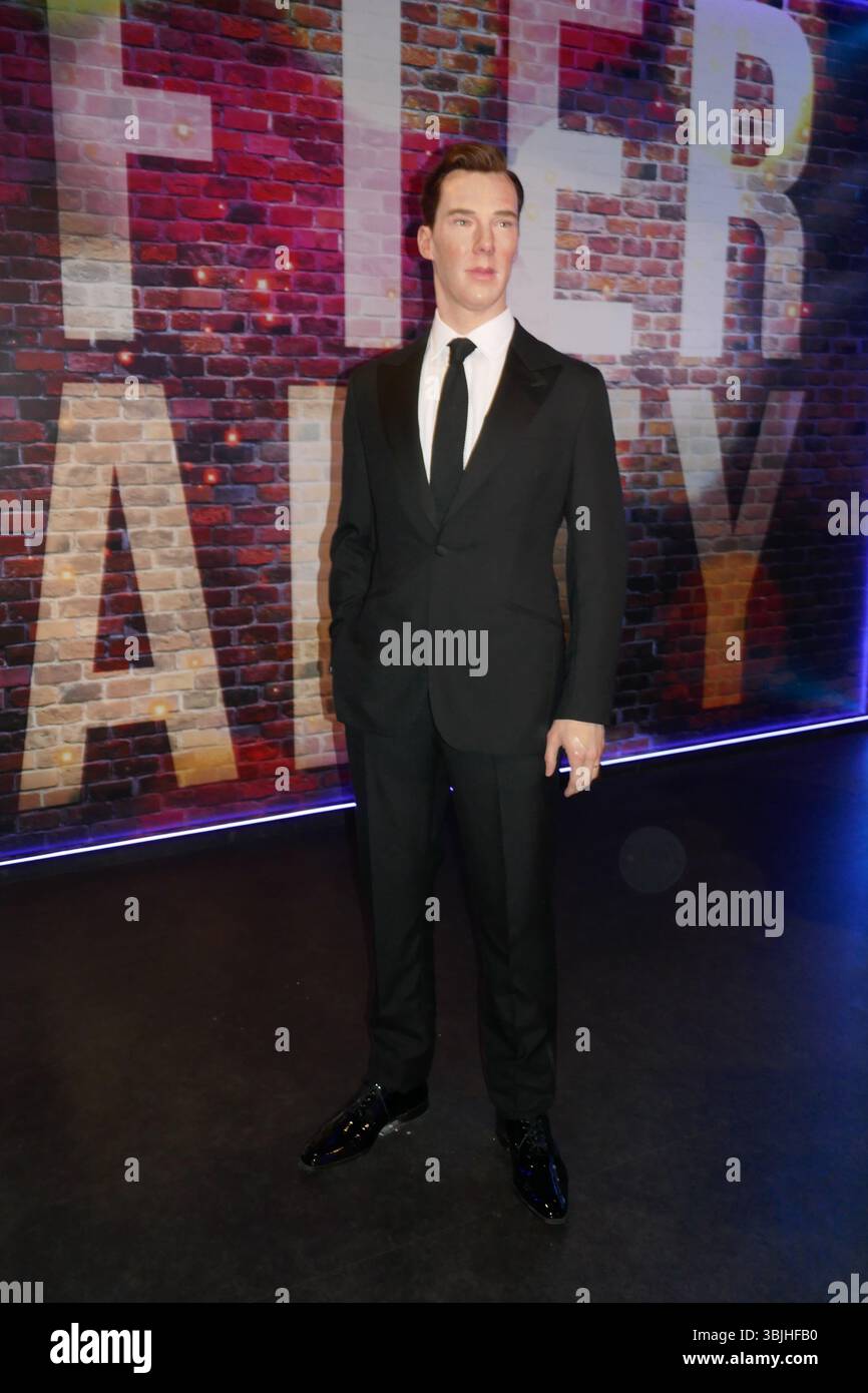 London, England 1st June 2025 Actor Benedict Cumberbatch Wax Figure at ...