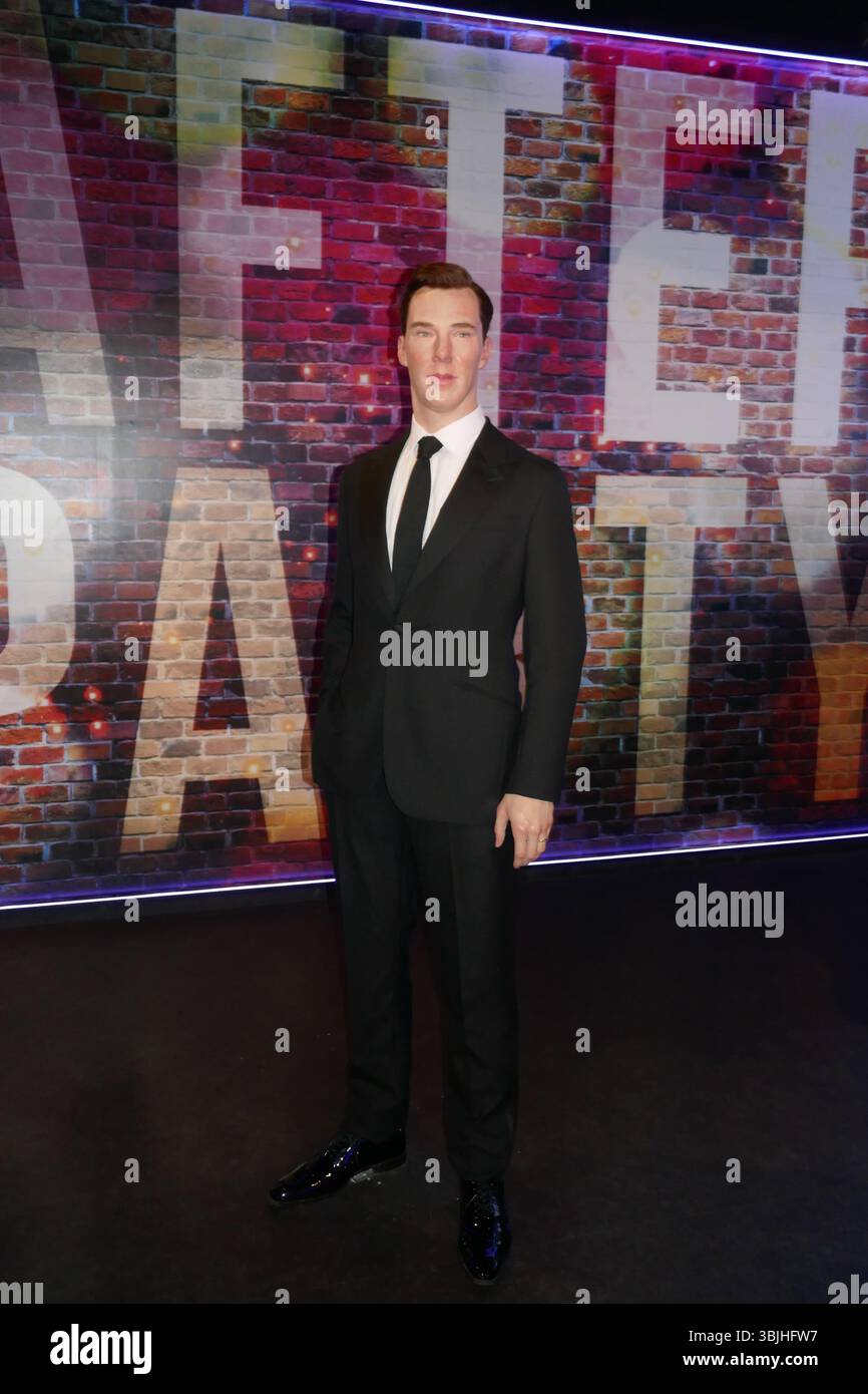 London, England 1st June 2025 Actor Benedict Cumberbatch Wax Figure at ...