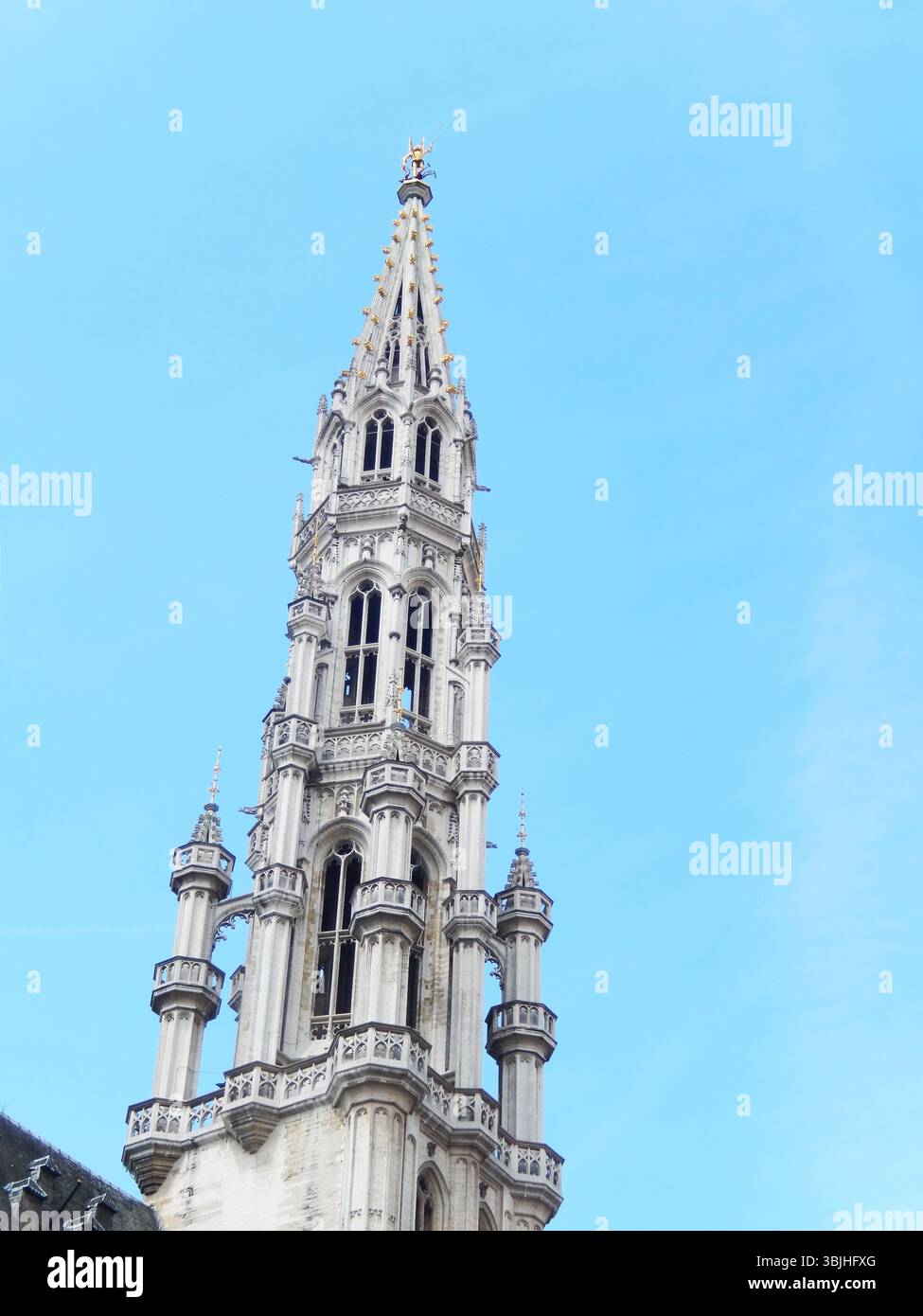 Ornate Historical Building Facade with Golden Details and Sculptures ...