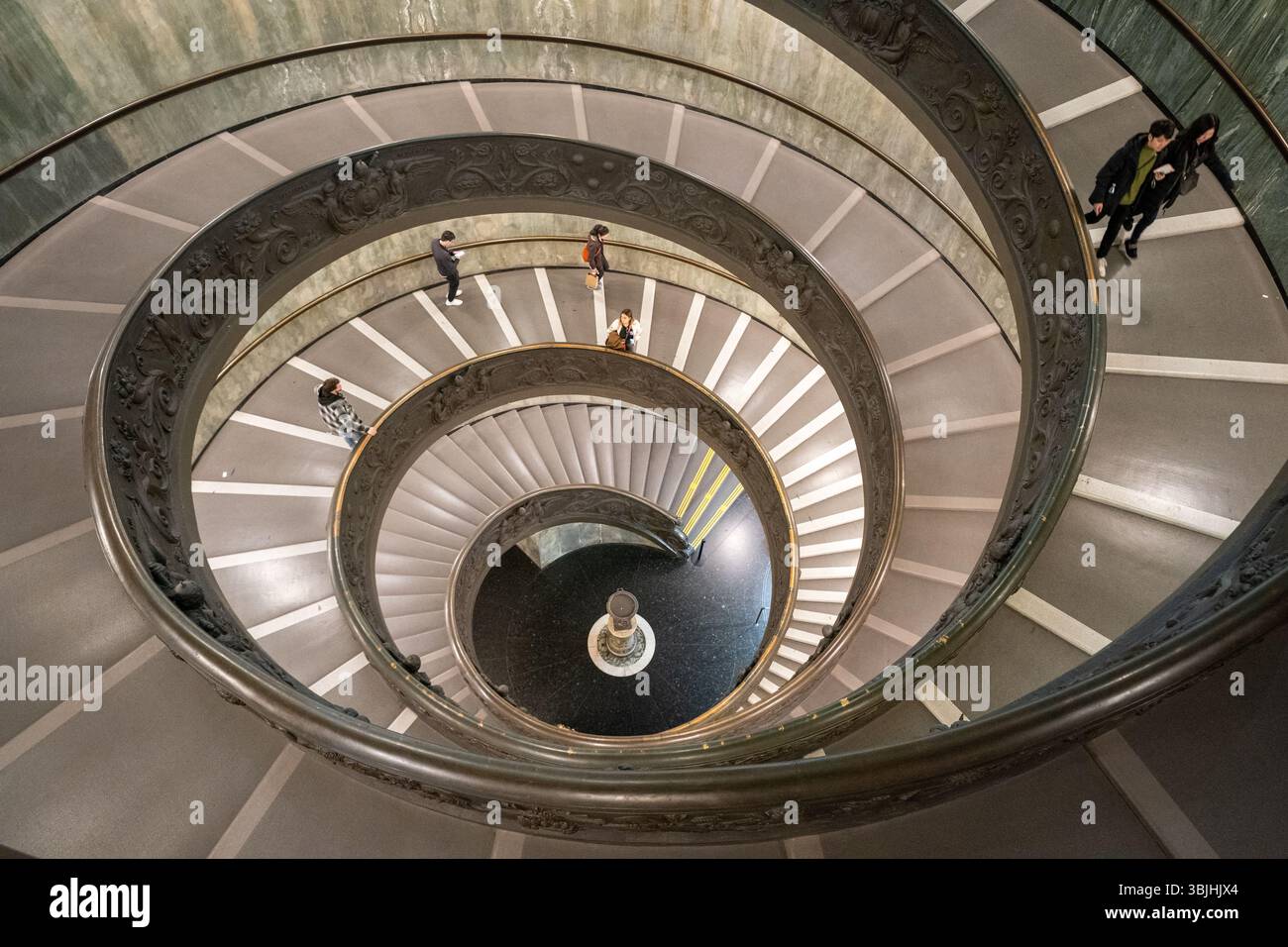 Bramante Staircase, Vatican Museums Stock Photo - Alamy