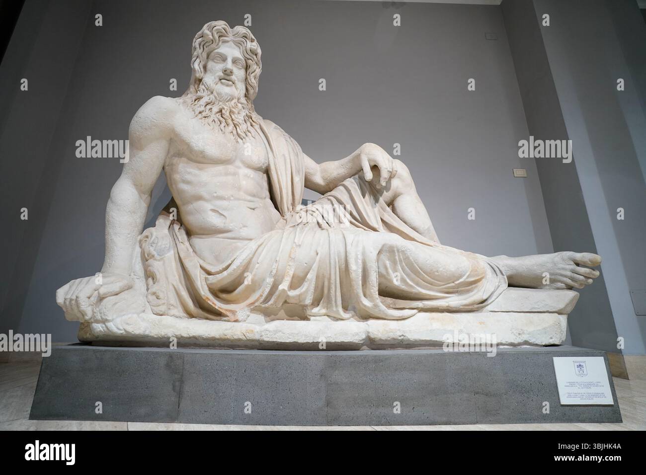 The Statue of Oceanus in Vatican Museum Stock Photo - Alamy