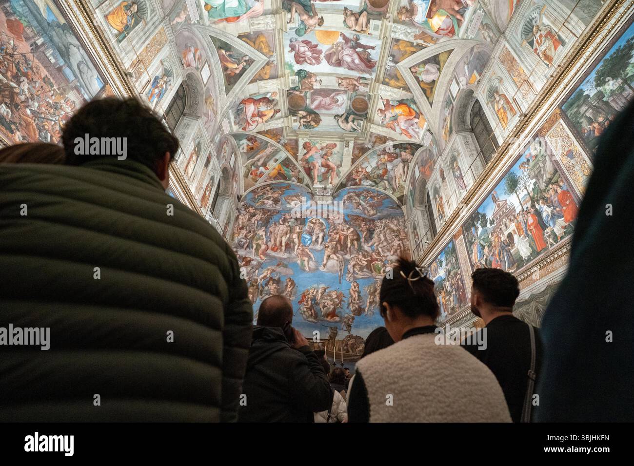 "The Creation of Adam" from Michelangelo's fresco at the Sistine Chapel ...