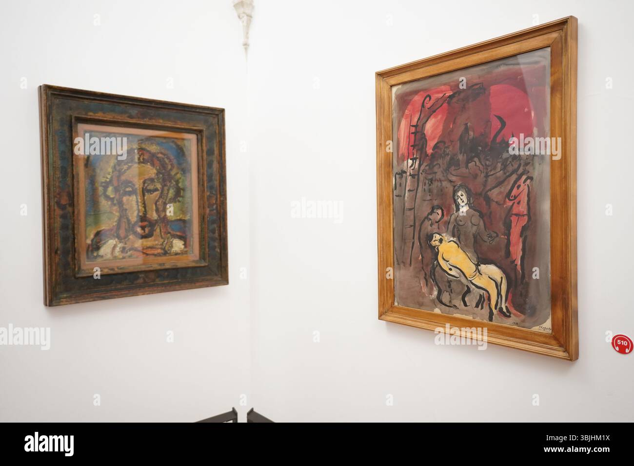 Marc Chagall - Red Pieta (Pieta Rossa), 1956 Stock Photo - Alamy