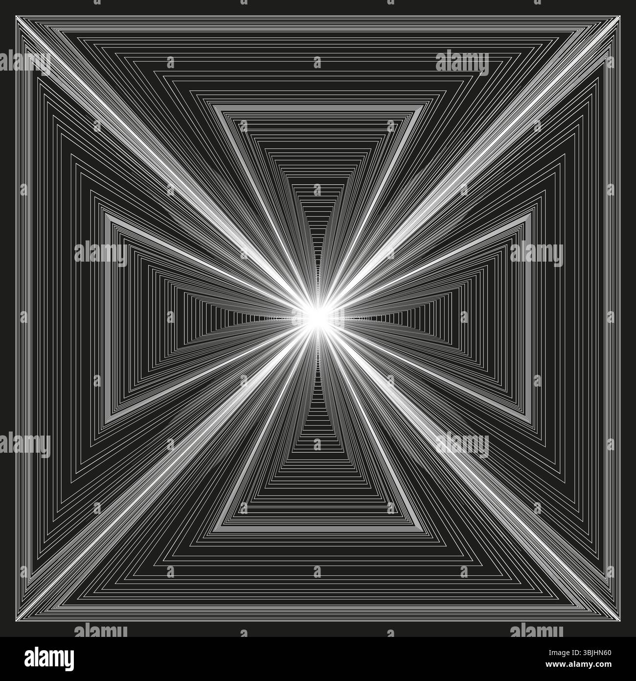 Dynamic light explosion radiant beams hi-res stock photography and ...