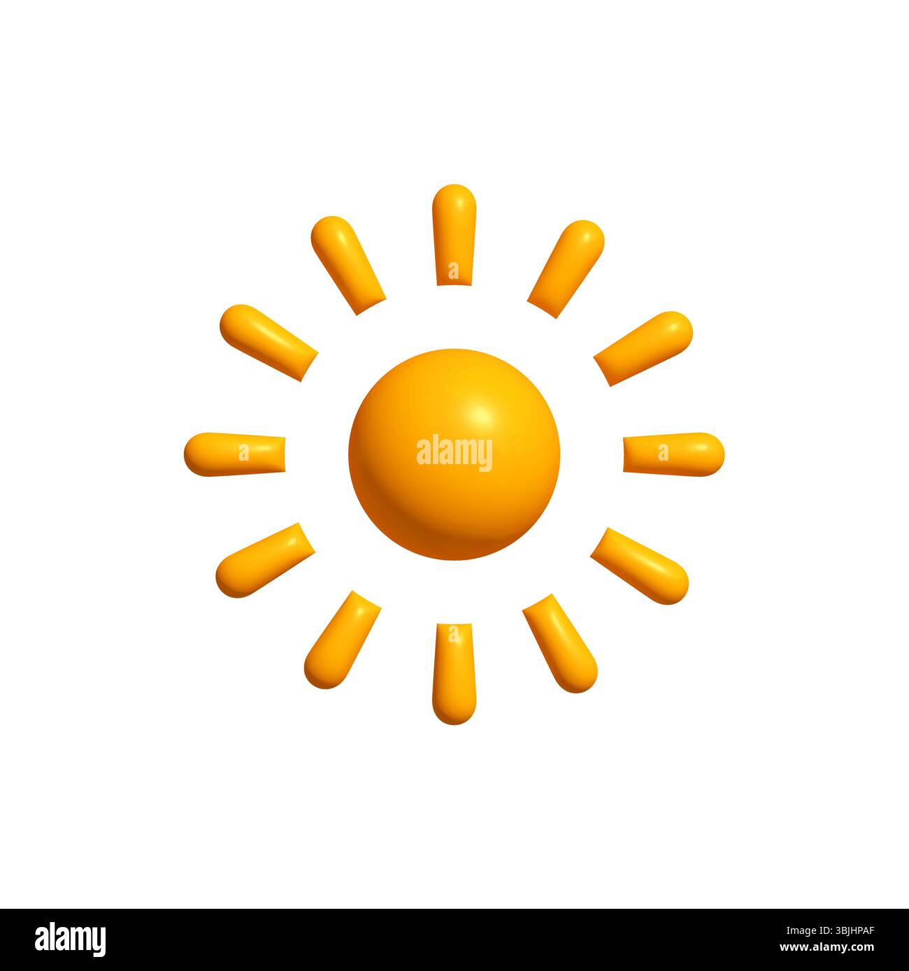 In the summer sunshine Cut Out Stock Images & Pictures - Alamy