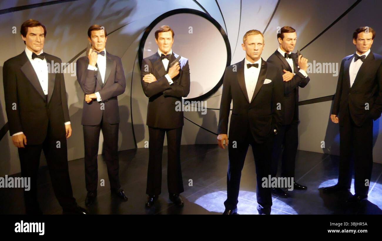 London, England 1st June 2025 (L-R) James Bond 007 Actors Timothy ...