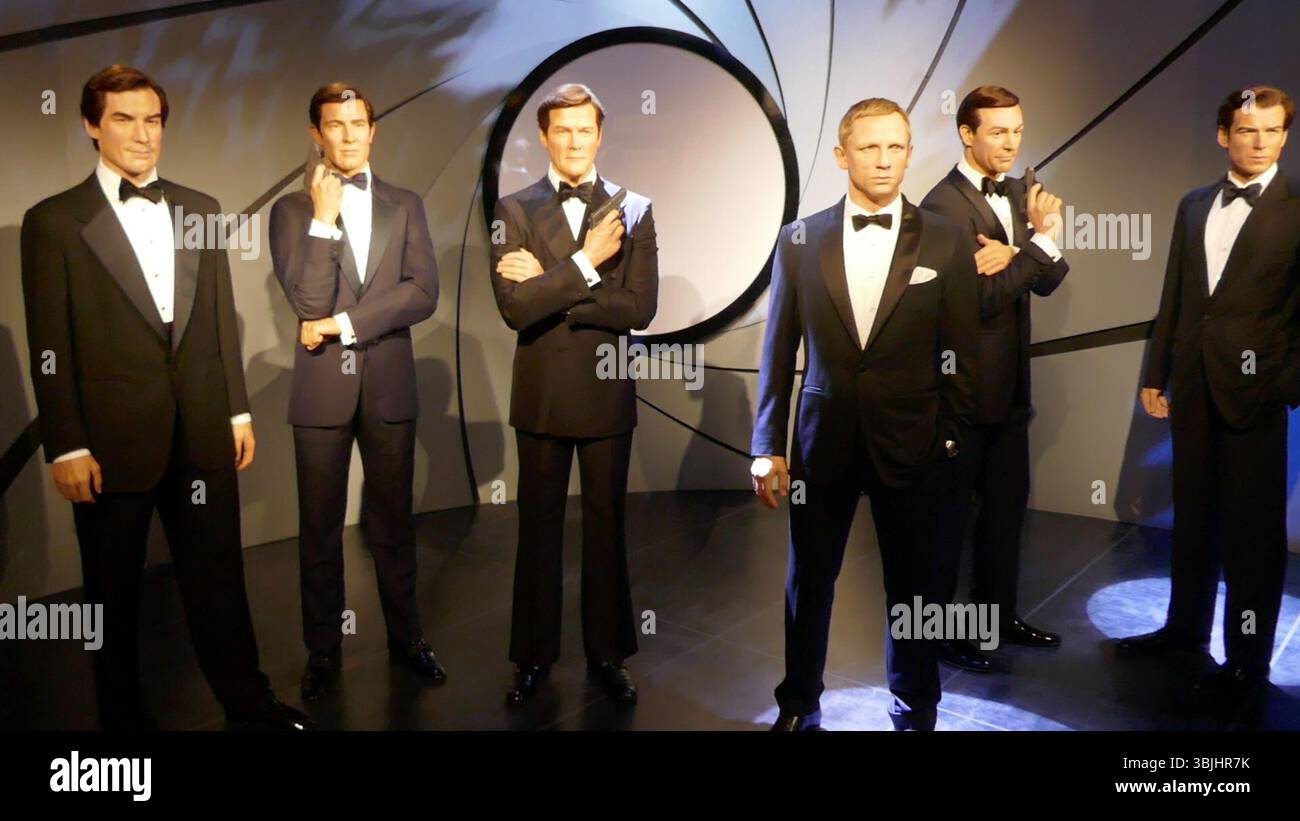 London, England 1st June 2025 (L-R) James Bond 007 Actors Timothy ...