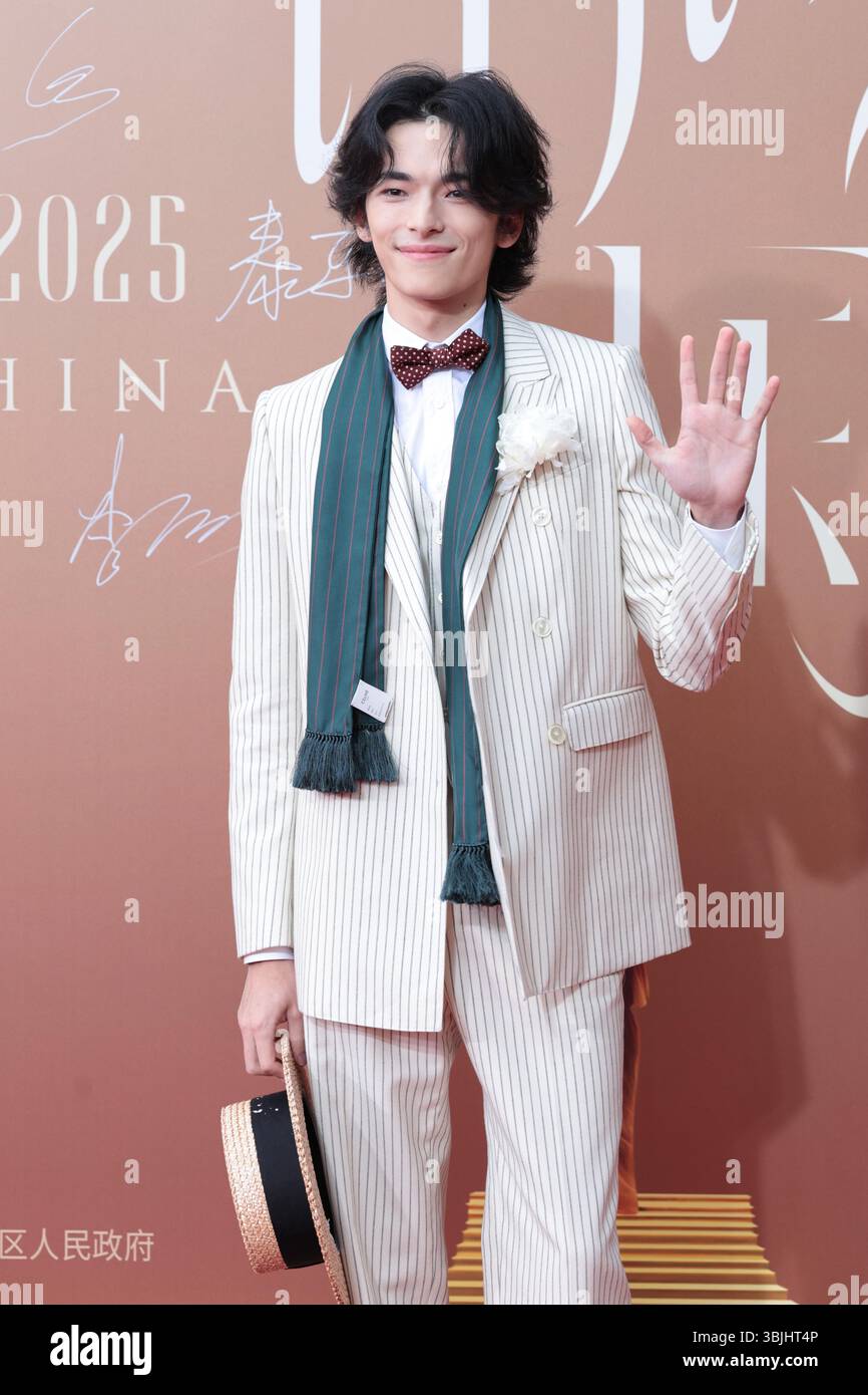 American actor Tyler attends an activity in Shanghai, China, 12 June ...