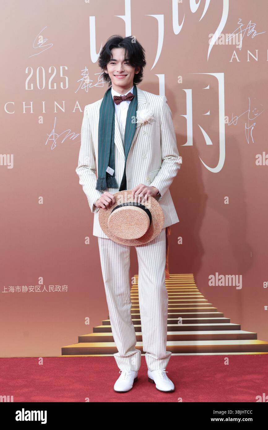 American actor Tyler attends an activity in Shanghai, China, 12 June ...