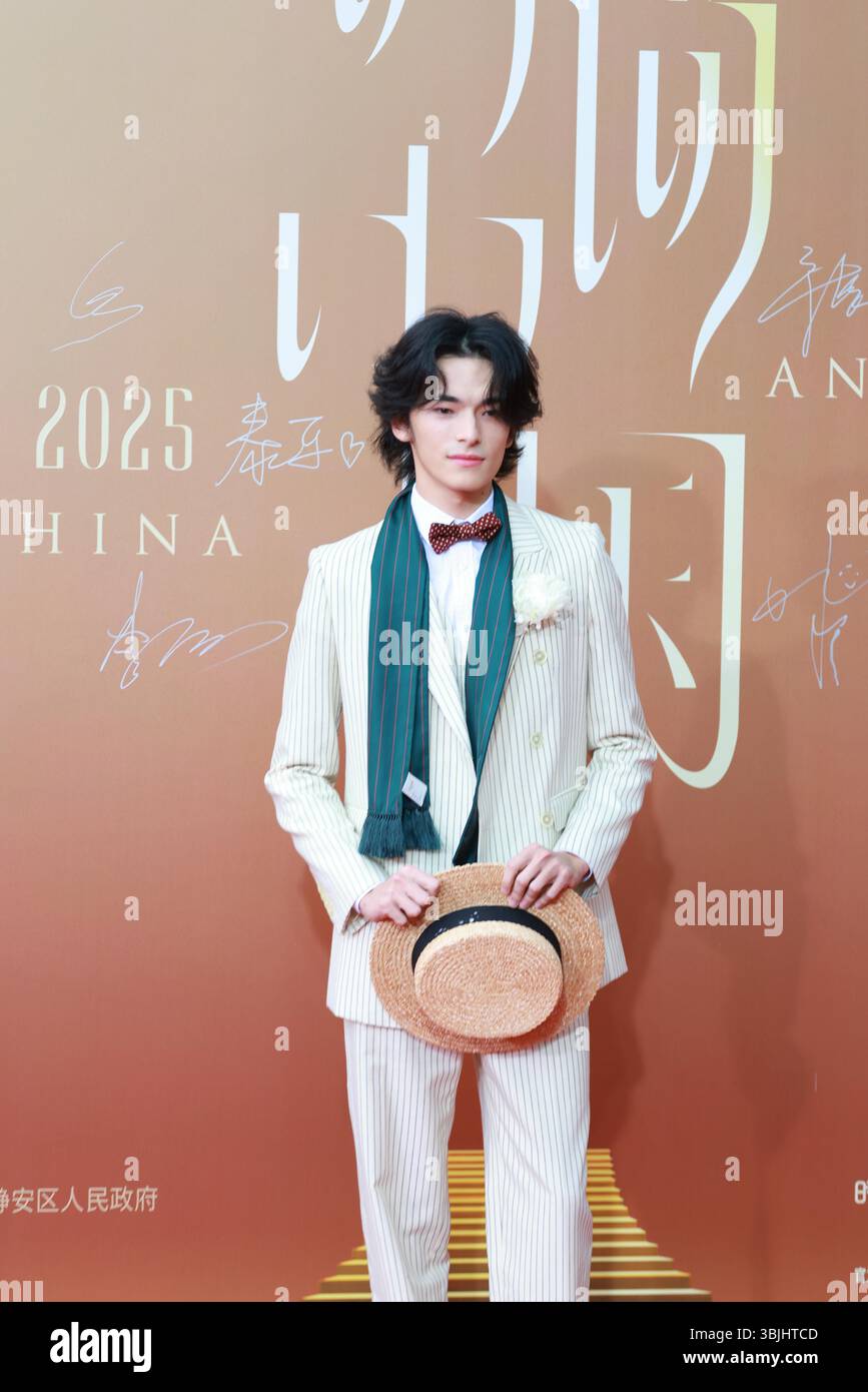 American actor Tyler attends an activity in Shanghai, China, 12 June ...