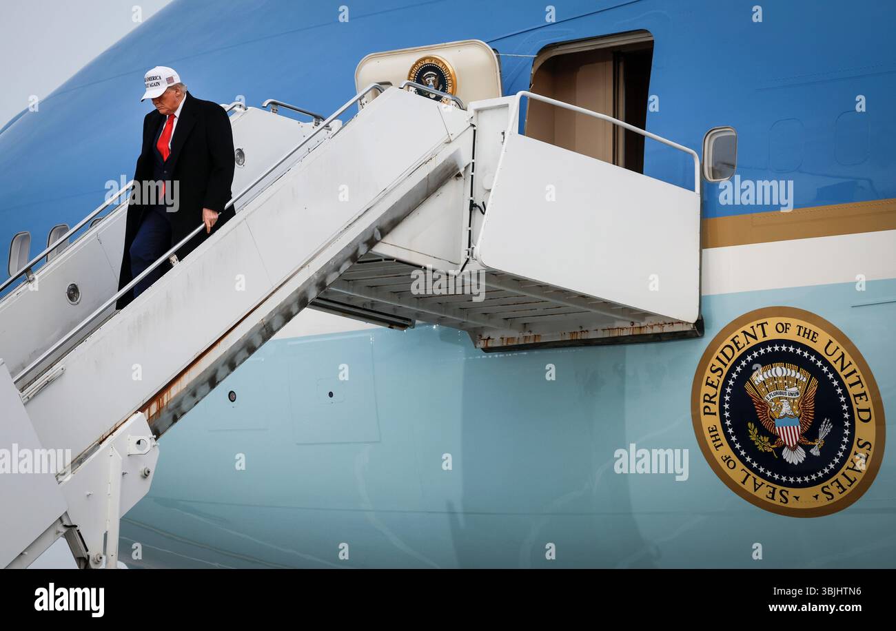 Calgary, Canada. 15th June, 2025. United States President Donald Trump ...